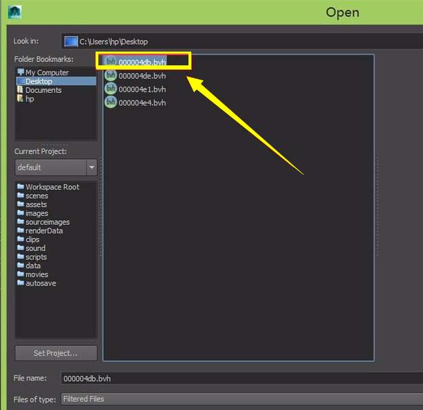 maya如何使用BVH格式文件?maya怎么打开BVH数据？ - 羽兔网