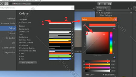 unity怎么改界面颜色？unity3d如何修改界面的颜色啊？？ - 羽兔网