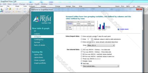 graphpad prism 7怎么做热图？如何使用graphpad prism制作热图啊？ - 羽兔网