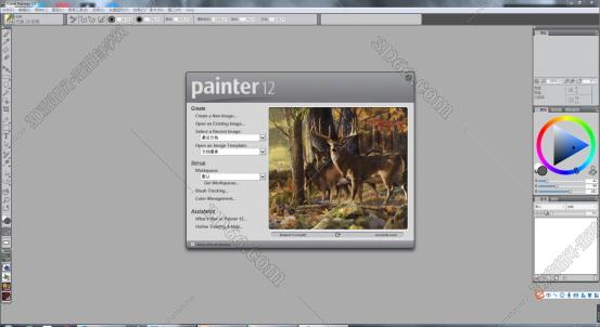 【亲测能用】Corel Painter 12版【Painter 12中文版】中文版+注册机下载-羽兔网