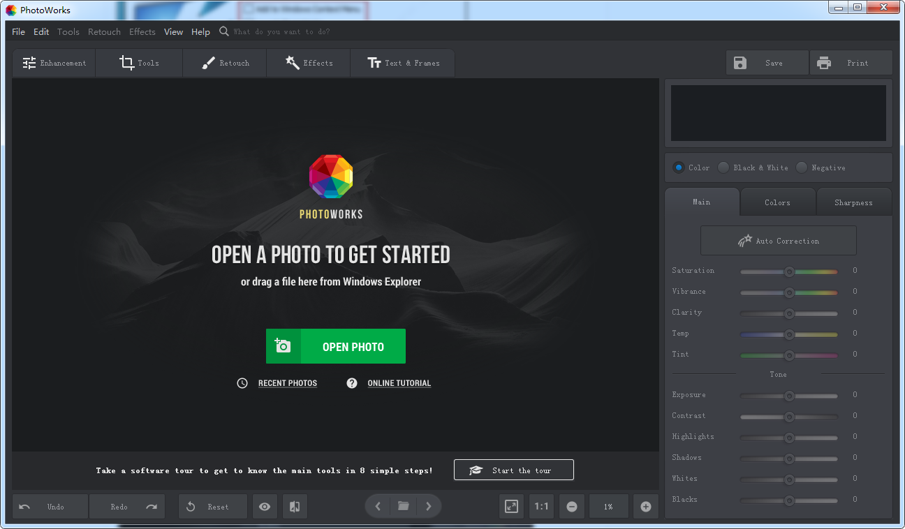 【亲测能用】AMS Software PhotoWorks v9.0【智能图像编辑软件】英文破解版下载安装图文教程-羽兔网