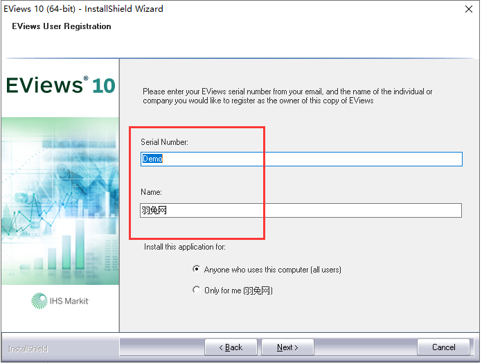 【亲测能用】eviews 10【附安装破解教程】绿色破解版-羽兔网