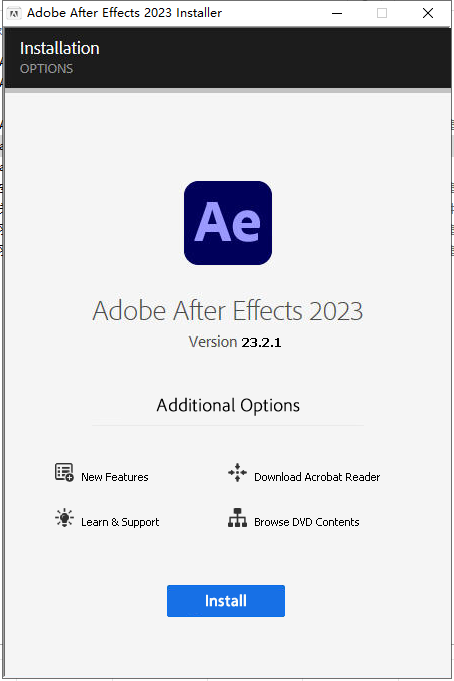 【亲测能用】【AE 2023最新版免费下载】Adobe After Effects 2023 v23.2.1中文版附安装教程安装图文教程-羽兔网