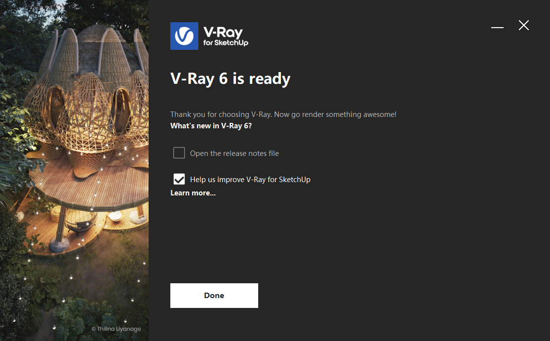 【亲测能用】VRay 6.00.02 for SketchUp【支持su2019-2023】免费版附补丁+汉化-羽兔网