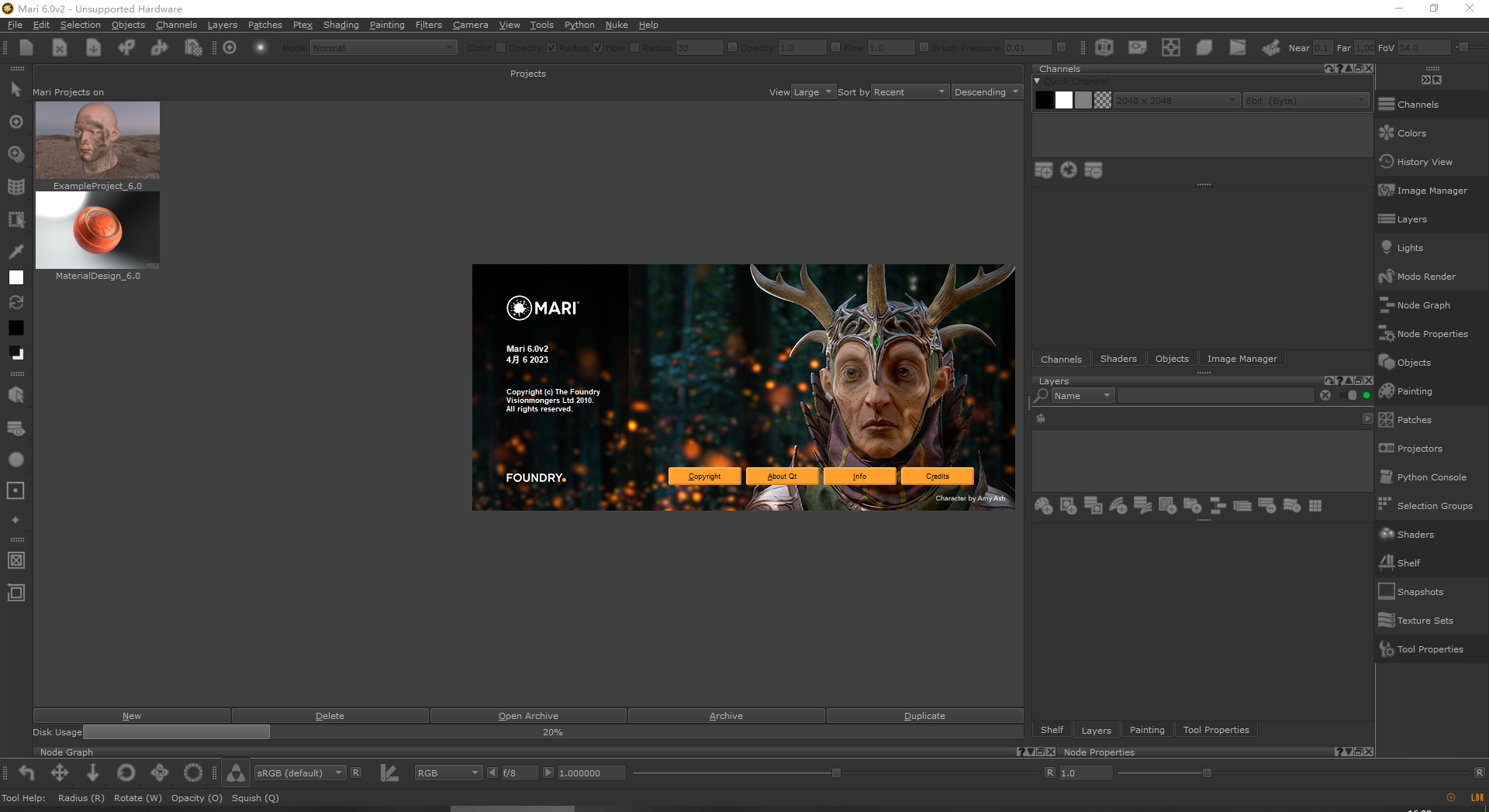 【亲测能用】The Foundry Mari 6.0v2【3D纹理绘制软件免费下载】免费破解版附安装教程安装图文教程、破解注册方法-羽兔网