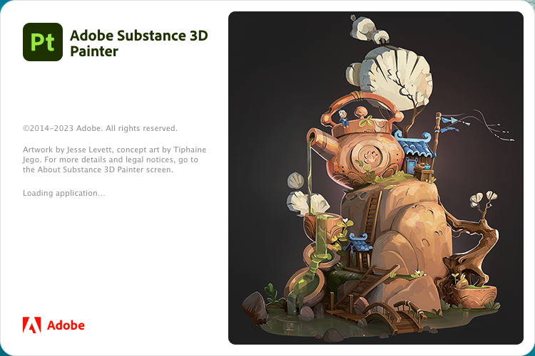 【亲测能用】Substance 3D Painter v9.0.1【pt贴图绘制软件】免费官方电脑版-羽兔网