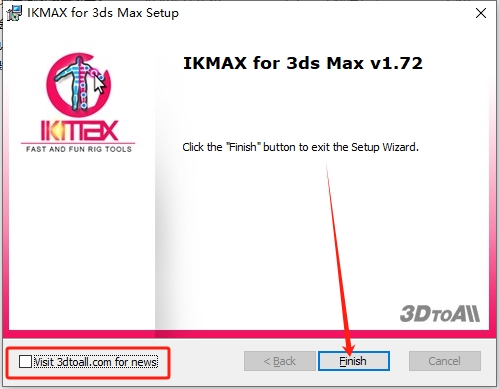 【亲测能用】【3DMAX插件】一键IK绑定插件神器3DtoAll IKMAX v1.72 for 3ds Max 2015-2022下载-羽兔网