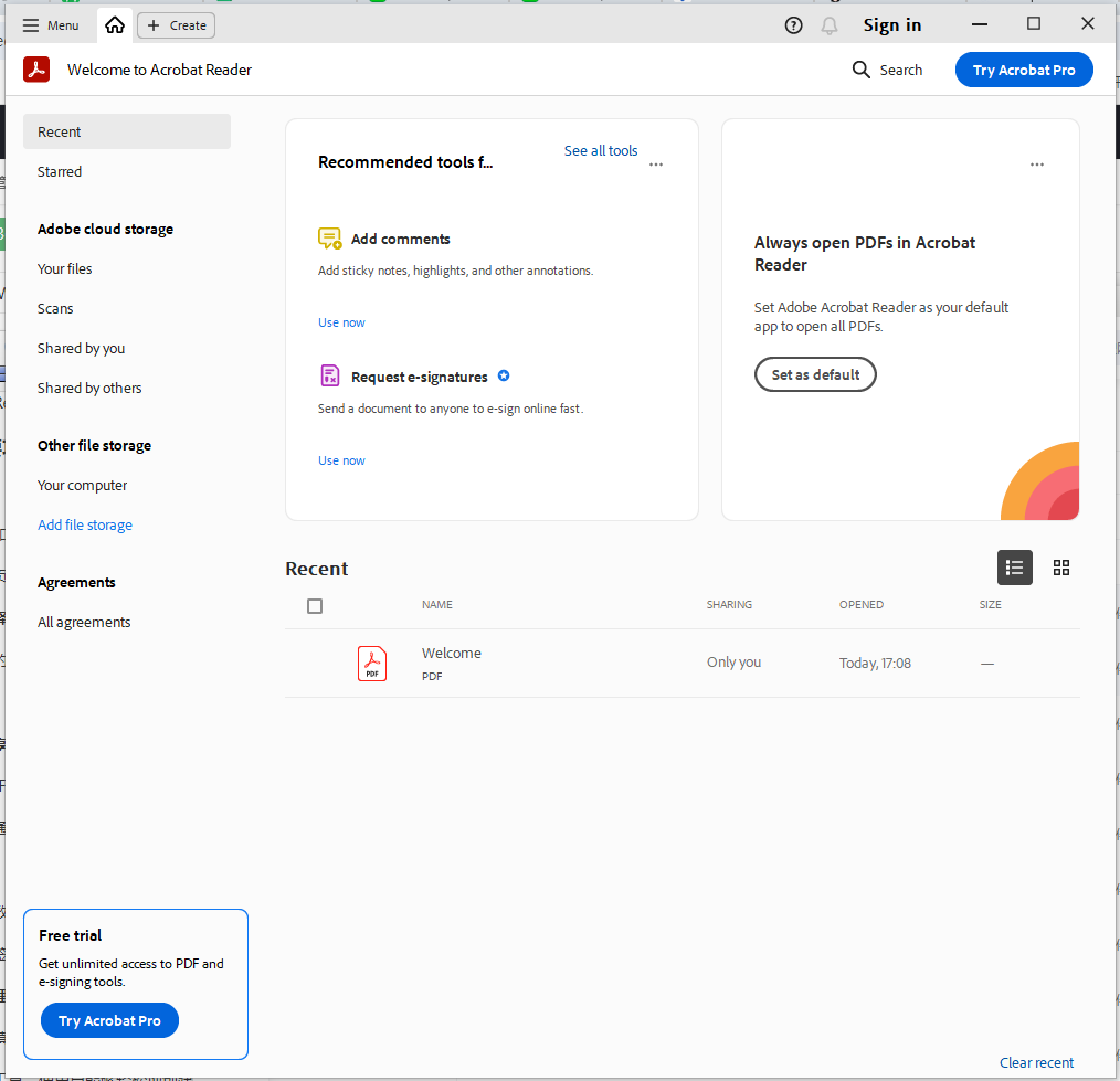 【亲测能用】Adobe Acrobat Reader DC 2025.001.20432最新免费版下载-羽兔网