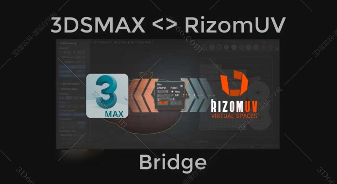 【亲测能用】3DMax UV插件 – RizomUV Bridge扩展版v1.08 + 使用教程下载-羽兔网