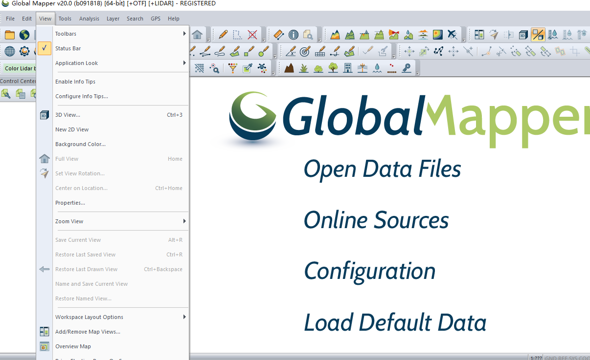 【亲测能用】Global Mapper20绿色版【Global Mapper】激活版附带补丁下载-羽兔网