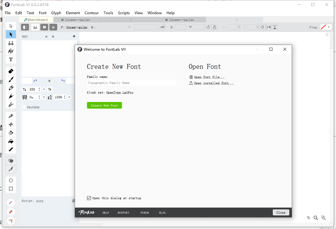 【亲测能用】FontLab VI 6.0.2【VI字体设计软件附补丁】绿色版下载-羽兔网