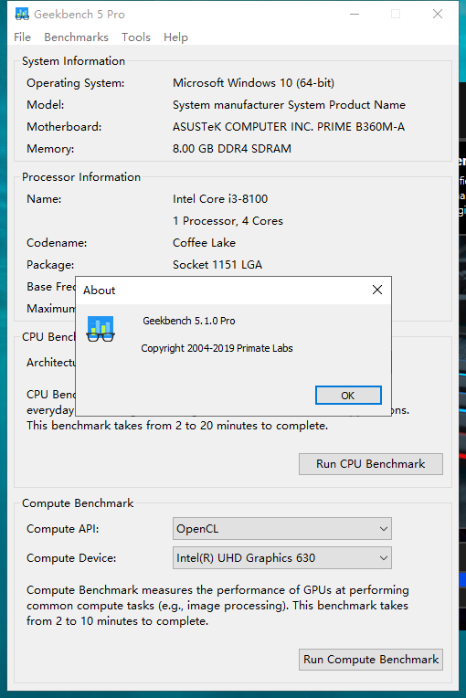 【亲测能用】Geekbench Pro v5.1.0【跨平台跨平台基准测试软件】英文版下载-羽兔网