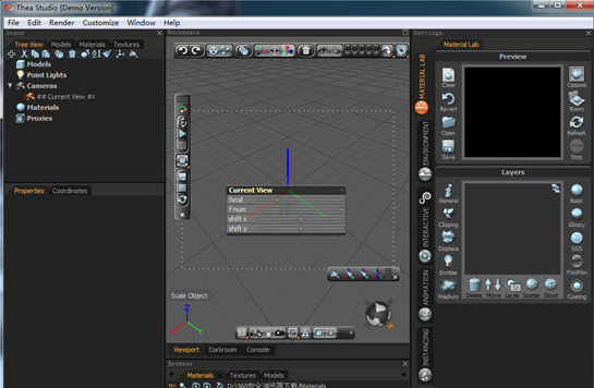 【亲测能用】C4D/Rhino/Sketchup插件：多功能实时GPU物理渲染器Thea Render v2.2免费下载-羽兔网