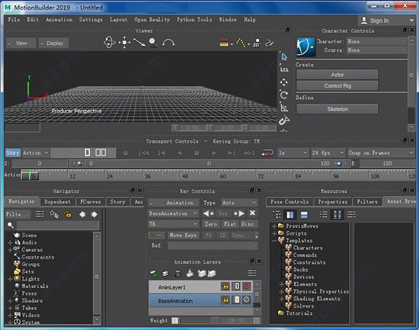 【亲测能用】Autodesk MotionBuilder 2019【3D角色动画建模软件】绿色版 附安装教程-羽兔网