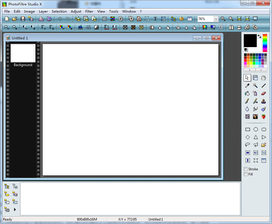 【亲测能用】photofiltre studio v10.14【图像特效处理软件】英文版 附安装教程-羽兔网
