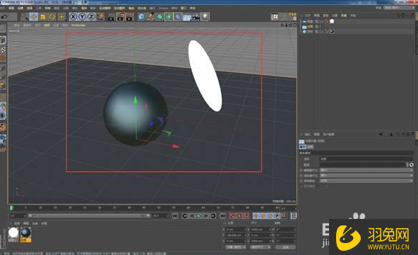 C4D怎么制作反光效果？怎样使得模型反光？ - 羽兔网