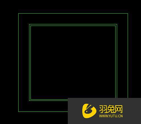 如何用CAD绘制电脑液晶显示器平面图？用CAD绘制电脑液晶显示器平面图的方法 - 羽兔网