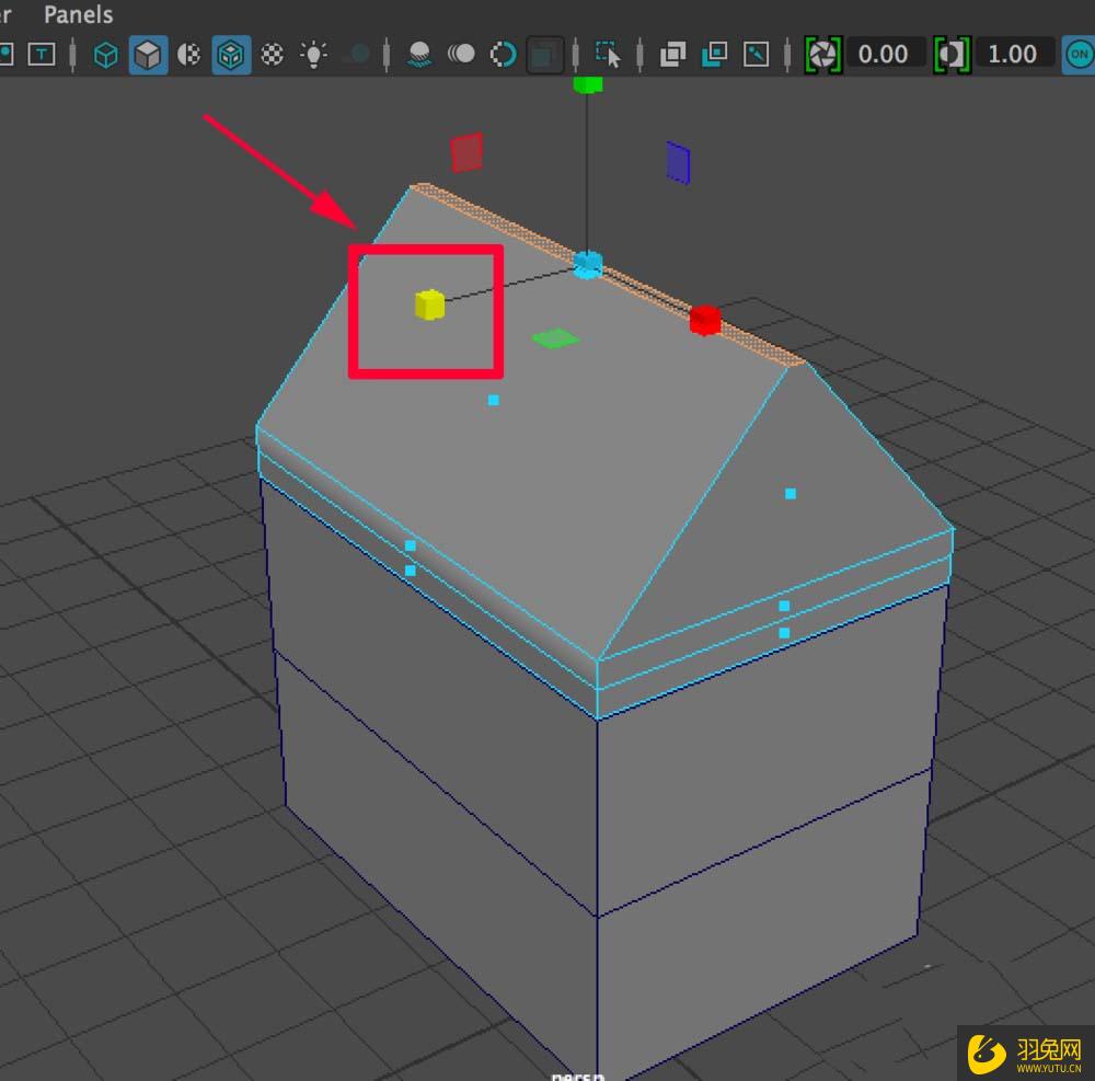 Maya怎么建模房子模型？Maya房子模型建模教程 - 羽兔网