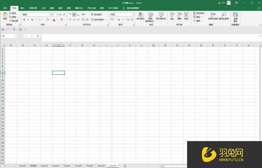 Excel工作表变成灰色怎么办? - 羽兔网