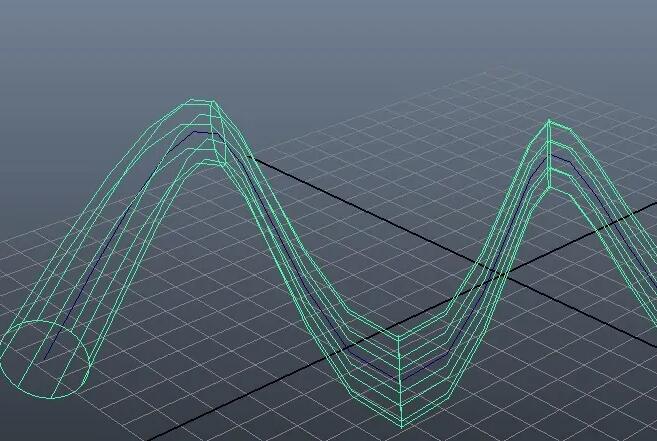 Maya的extrude命令使用方法-羽兔网