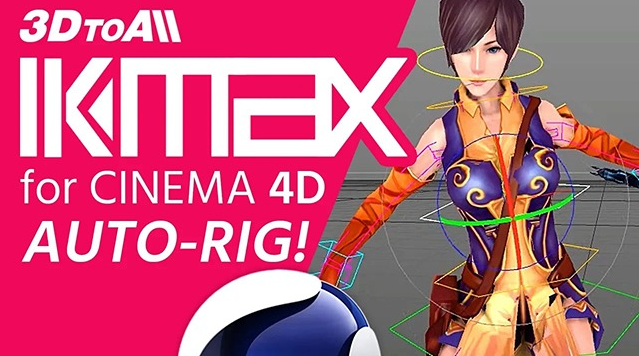 【亲测能用】【C4D插件】C4D模型快速绑定插件 3DtoAll IKMAX v2.3 for Cinema 4D R15-R26 英文版下载-羽兔网