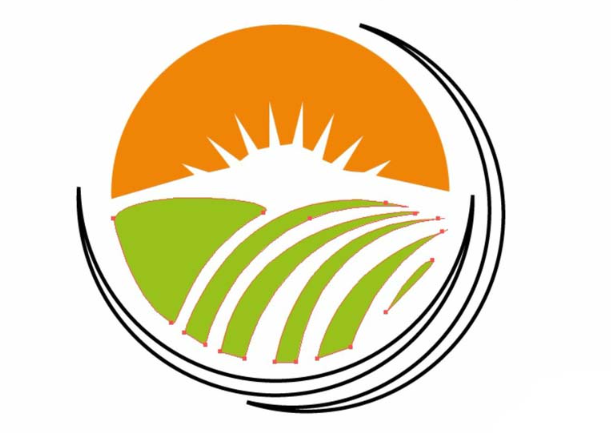 AI怎么设计一款简单的农业LOGO?-羽兔网