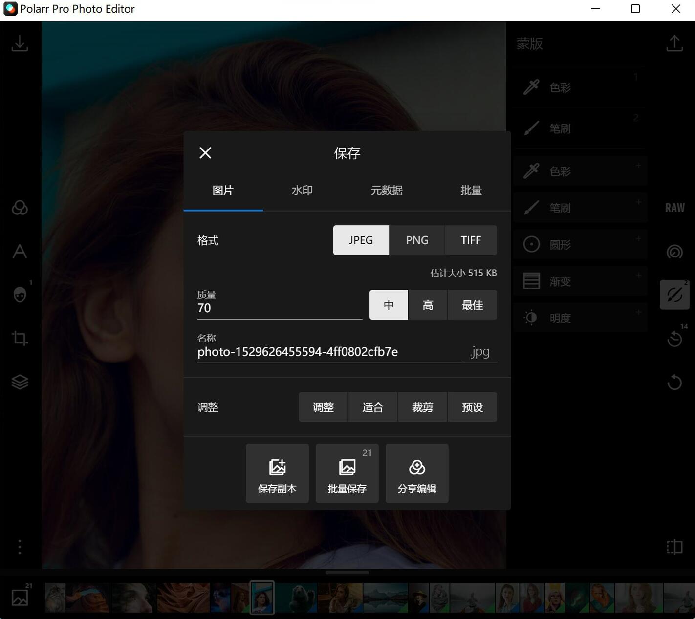 【亲测能用】泼辣修图Ploarr Pro Photo Editor v5.11.4 简体中文版-羽兔网