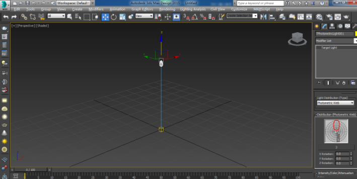 3dmax导入ies灯光的操作方法-羽兔网