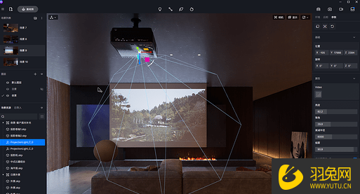D5渲染器灯光如何设置才能达到预期的效果？【D5渲染器灯光设置技巧】-羽兔网