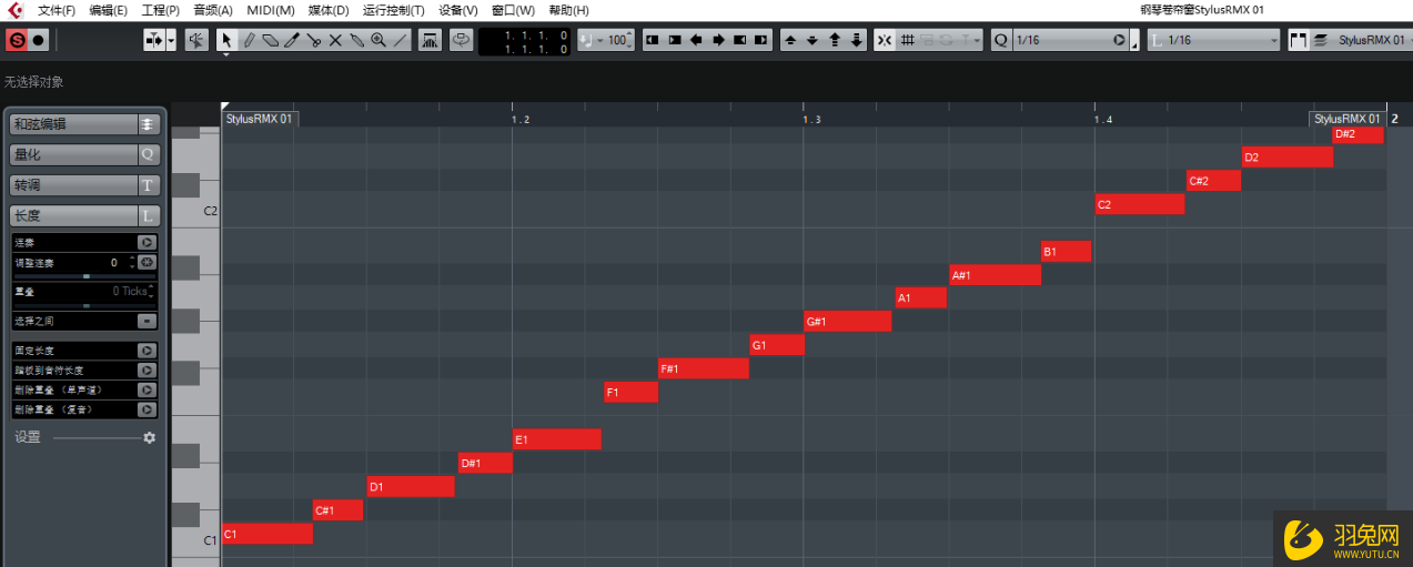 怎样使用Cubase进行 MIDI 编辑和处理？-羽兔网