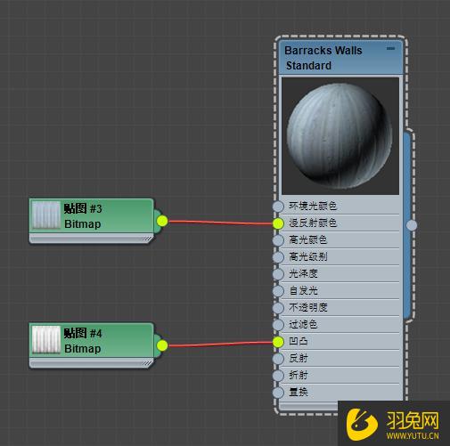 3dmax怎么进使用Slate材质编辑器贴图？-羽兔网