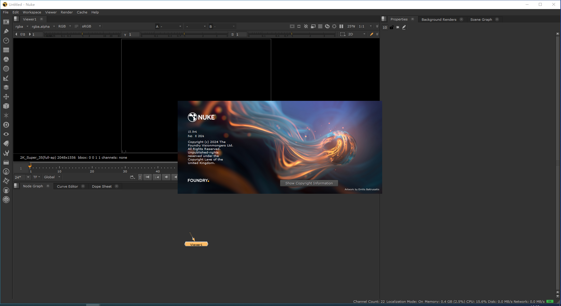 【亲测能用】The Foundry Nuke Studio 15.0V4免费官方最新版-羽兔网