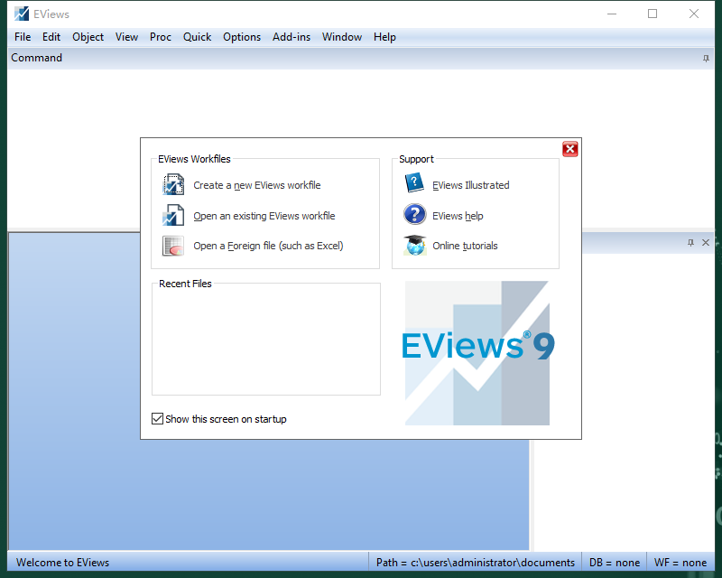 【亲测能用】Eviews 9.0版（经济计量分析和数据建模软件）免费下载-羽兔网