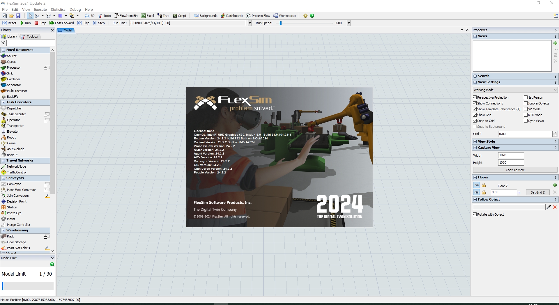 【亲测能用】flexsim 2024（企业版）最新免费版下载-羽兔网