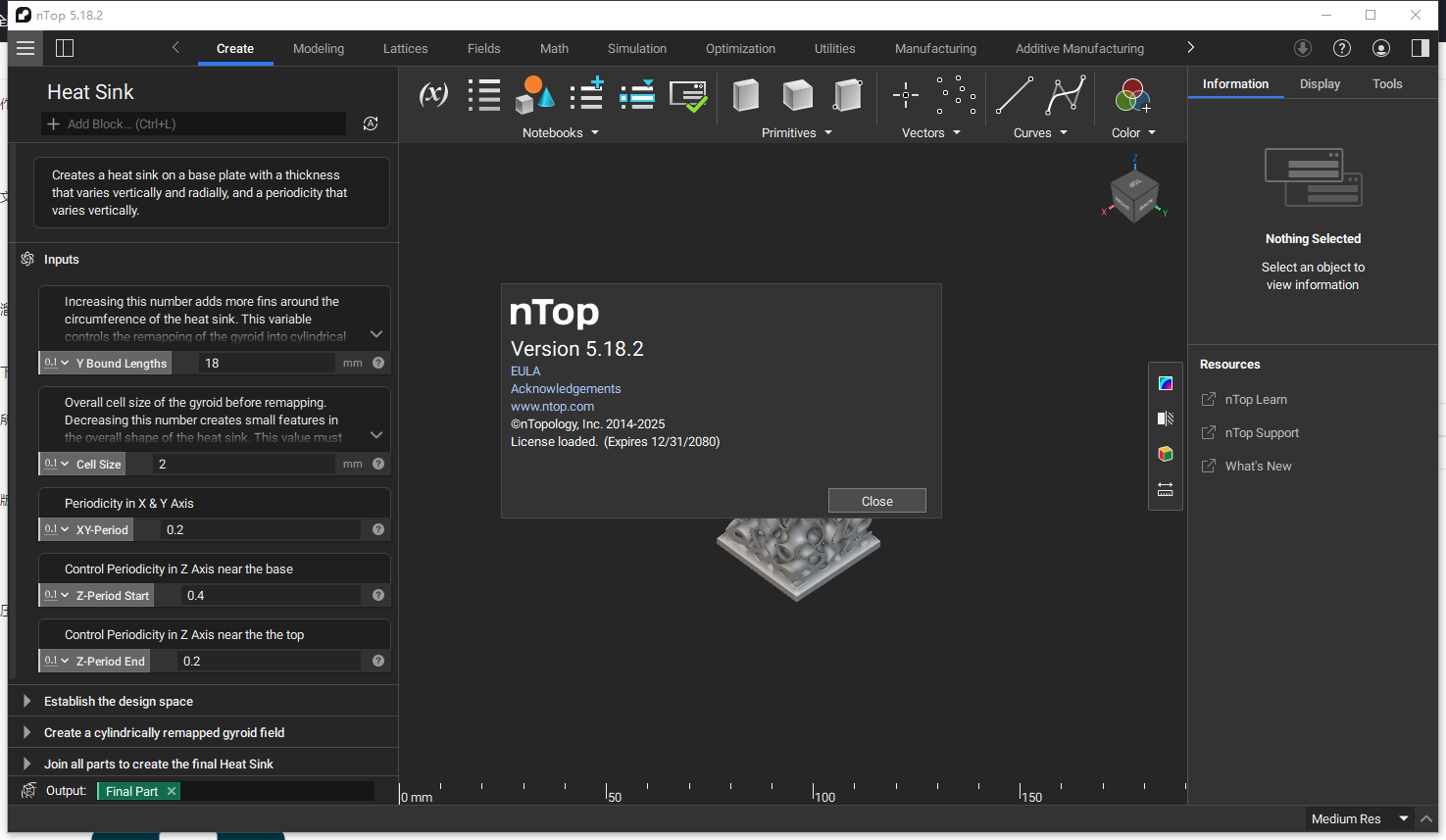 【亲测能用】nTopology v5.18（ntopology安装教程）最新版下载-羽兔网
