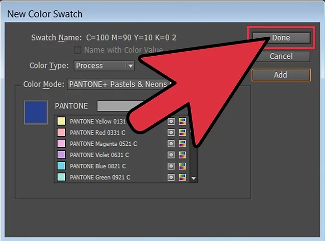 【indesign添加色板教程】indesign如何添加色板？-羽兔网
