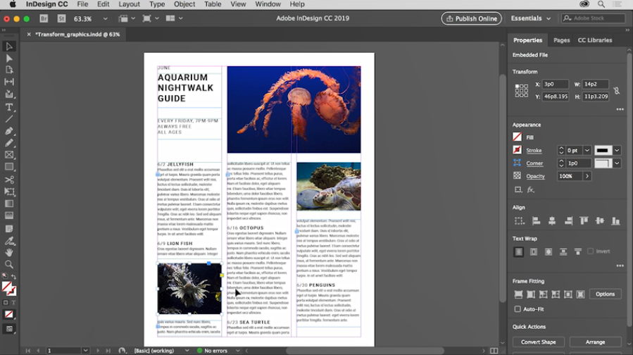 indesign如何处理图片？indesign怎么处理图片？-羽兔网