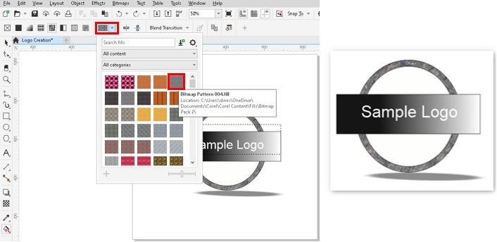 cdr绘制logo,cdr绘制简单的logo教程-羽兔网