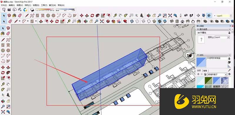 Sketchup模型如何创建群组？Sketchup模型创建群组的方法-羽兔网