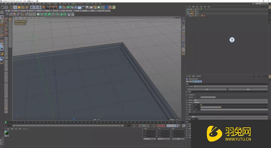 C4D动画制作教程：C4D怎么制作布料形态粒子飘散汇聚图案动画？-羽兔网
