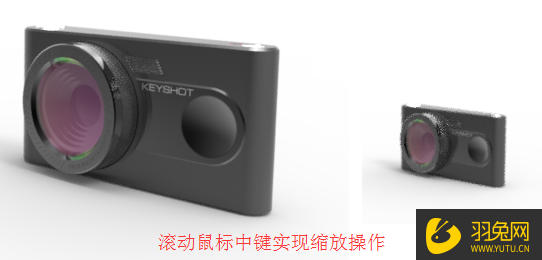KeyShot 6中鼠标视图怎么操作？KeyShot 6 鼠标视图操作教程-羽兔网