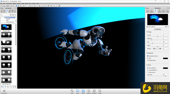 KeyShot怎么使用？5步教你快速学会使用KeyShot！-羽兔网