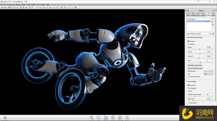 KeyShot怎么使用？5步教你快速学会使用KeyShot！-羽兔网