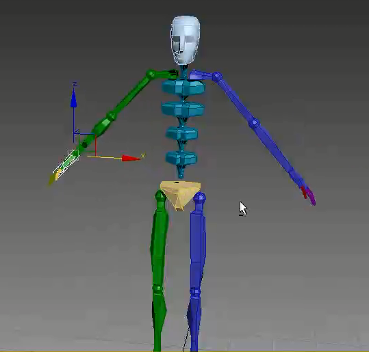 3dmax的Biped骨骼的怎么使用？3dmax的Biped骨骼应用方法-羽兔网