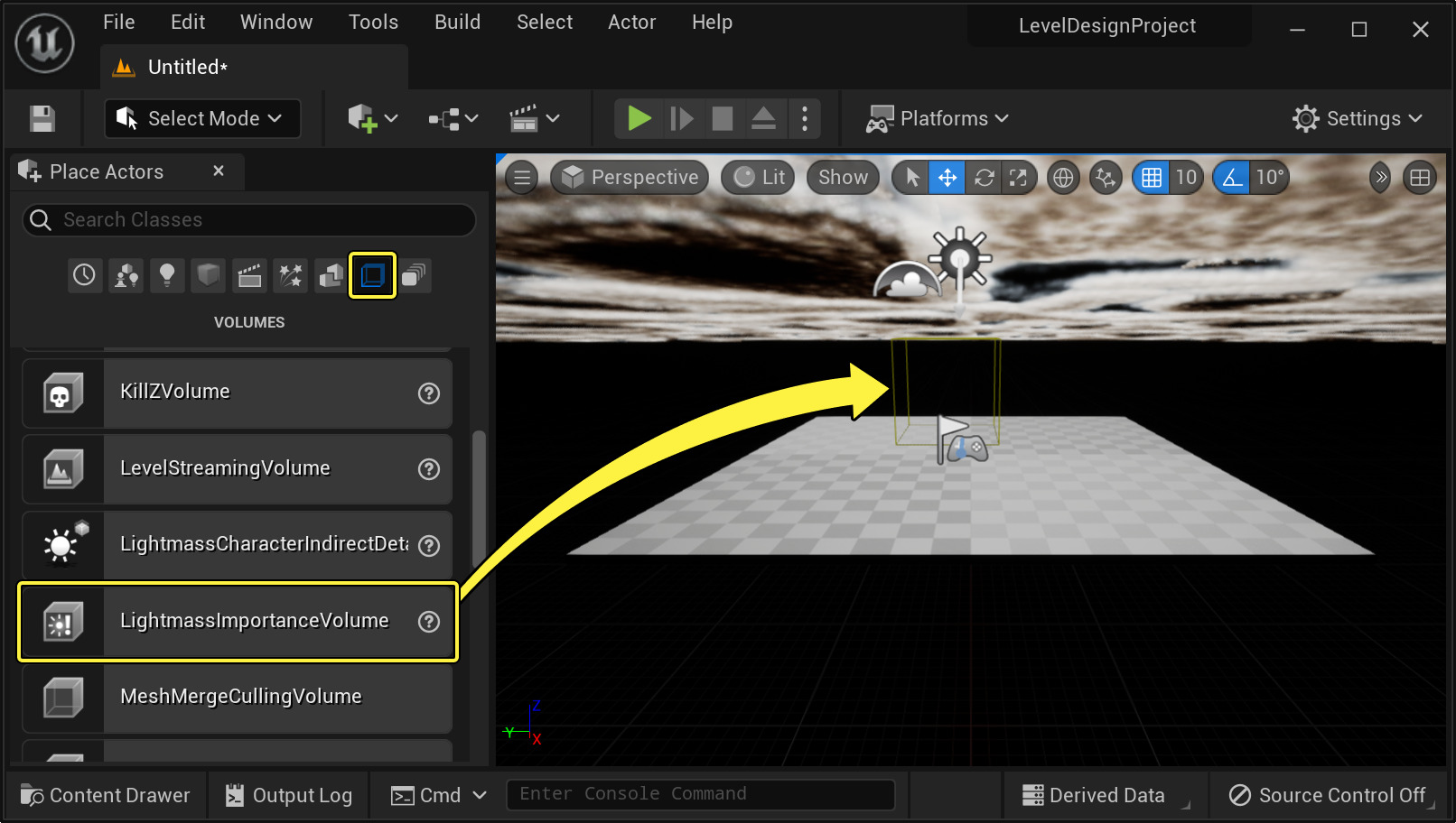 UE4怎么在关卡中放置Actor？UE4在关卡中放置Actor的操作方法 - 羽兔网