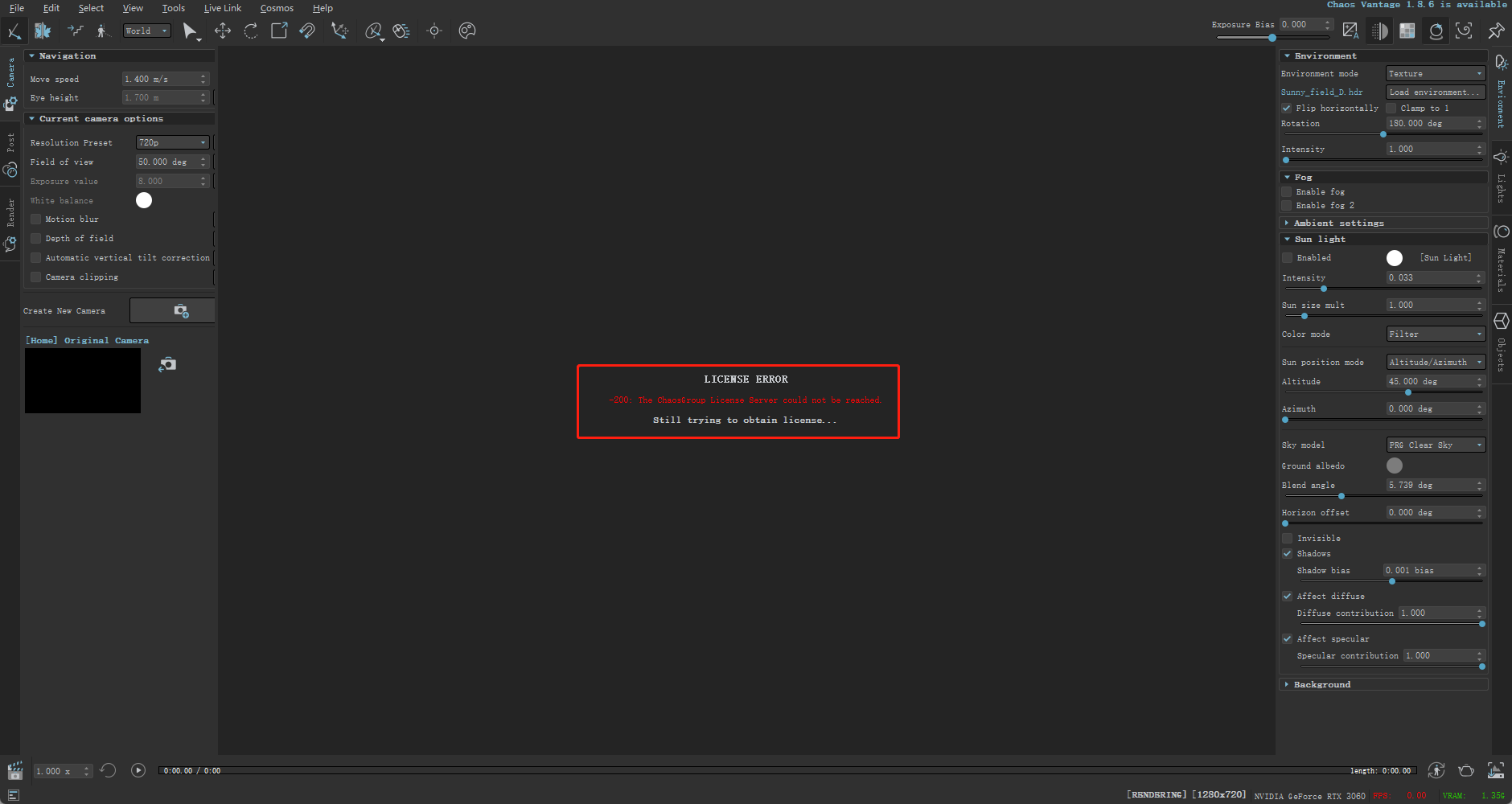 【亲测能用】Chaos Vantage 1.8.5实时光线追踪预览软件【附补丁+安装教程】英文版地址-羽兔网